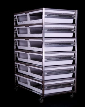 Reptile 66-4 Reptile Rack - Freedom Breeder Snake Racks